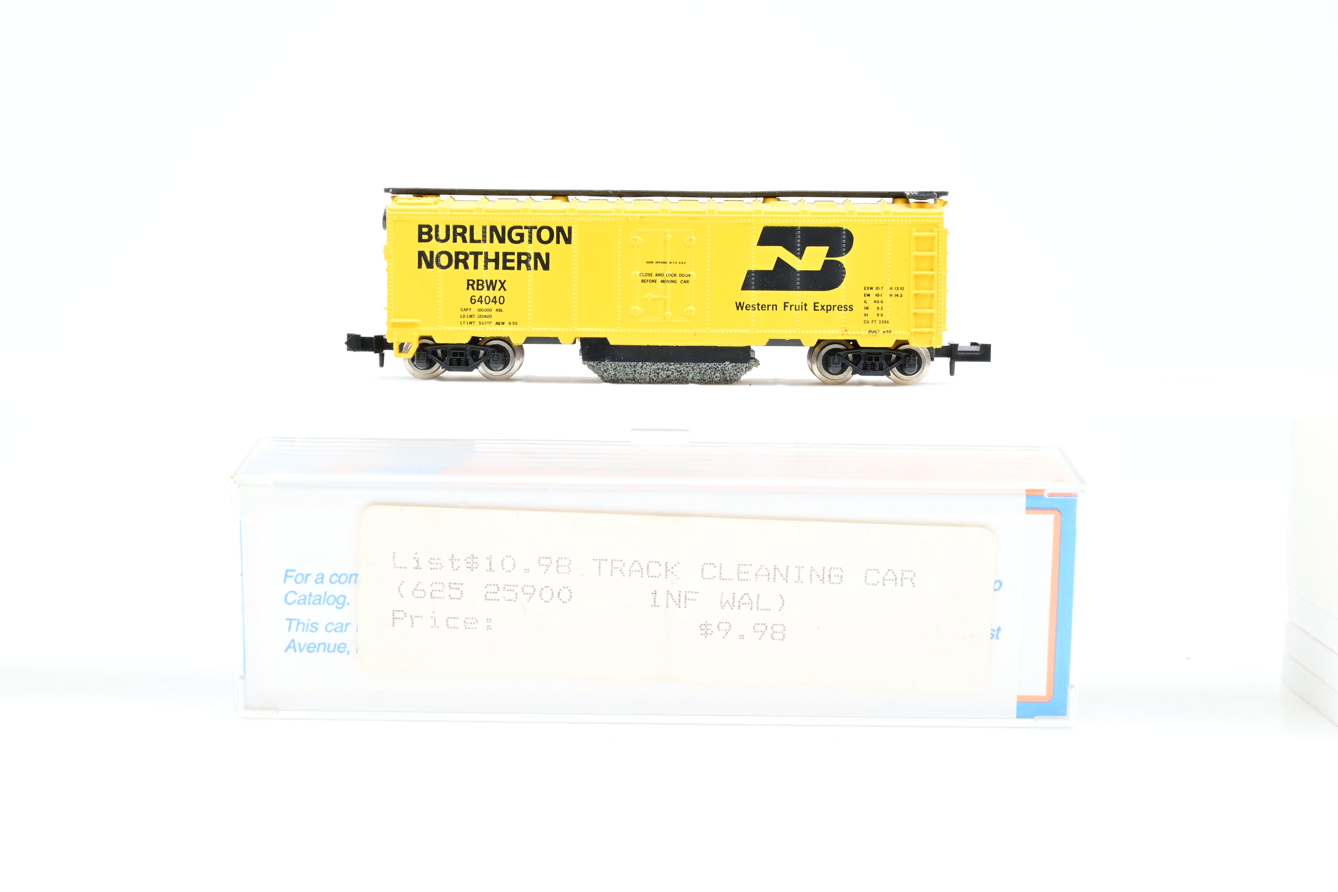 Roco N Gauge 25900 Track Cleaning Car 625 25900