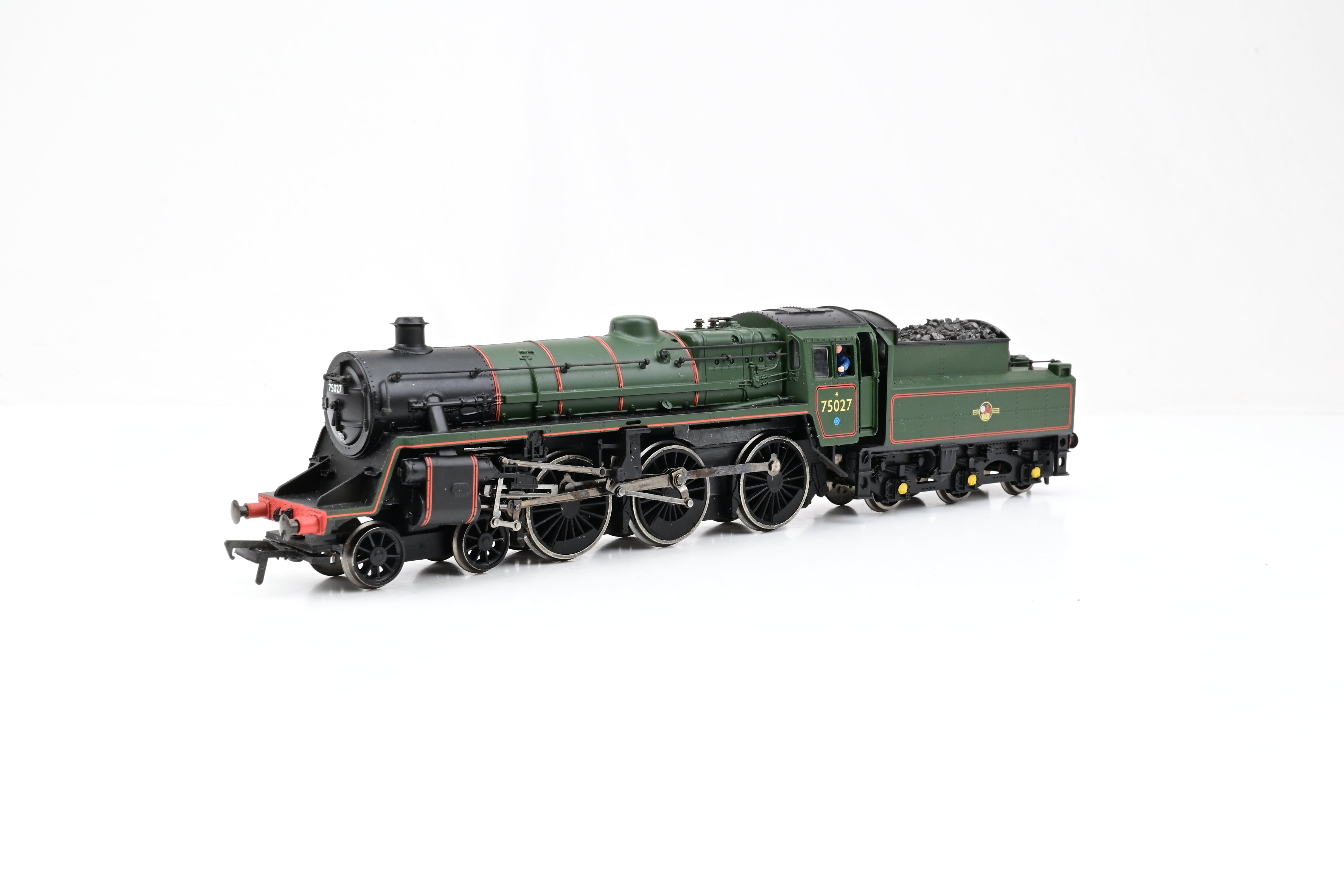Bachmann OO Gauge 31-107 Standard 4MT 75027 B.R Lined Green L/Crest BR