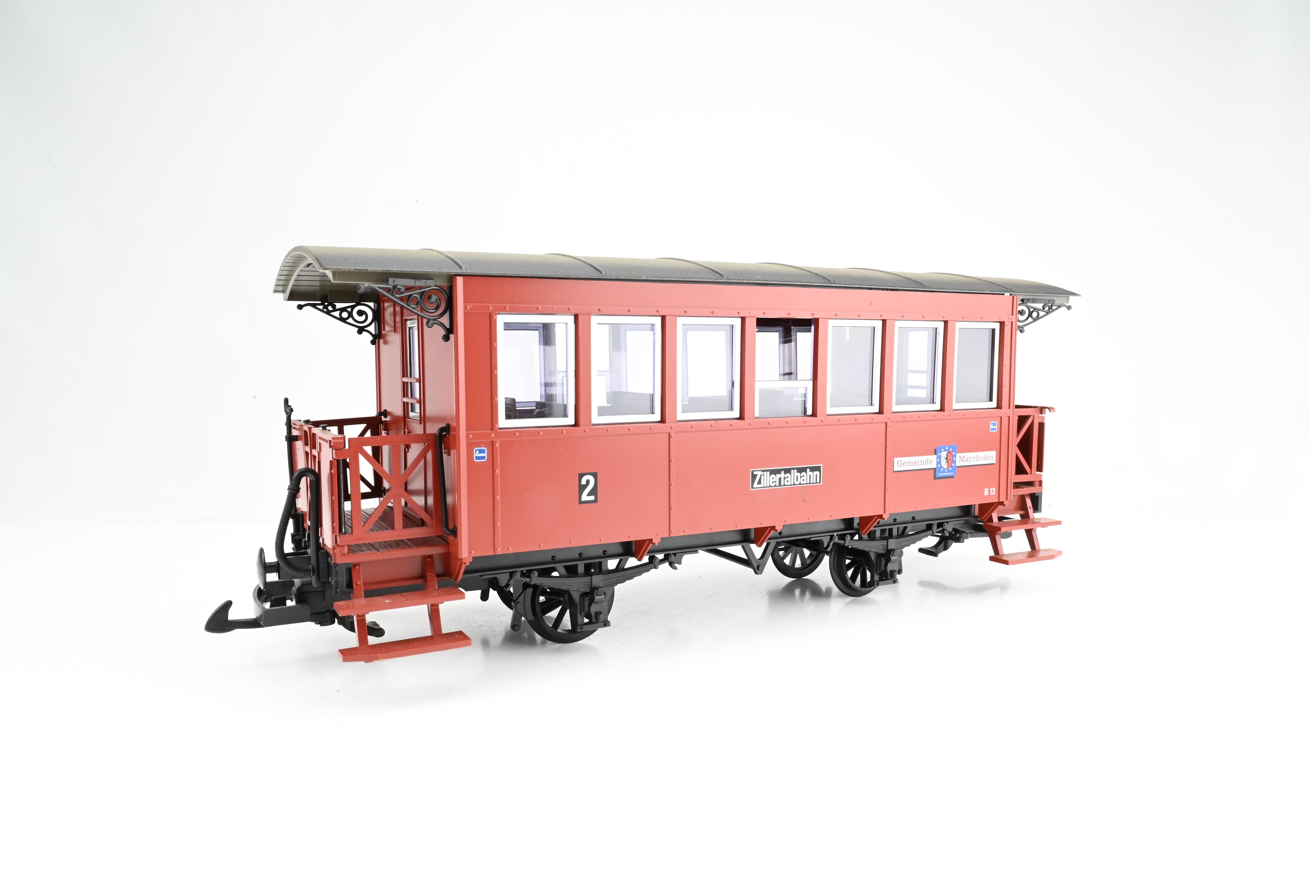 LGB G Gauge 33200 Zillertalbahn 2nd Class B13 4 Wheel Coach