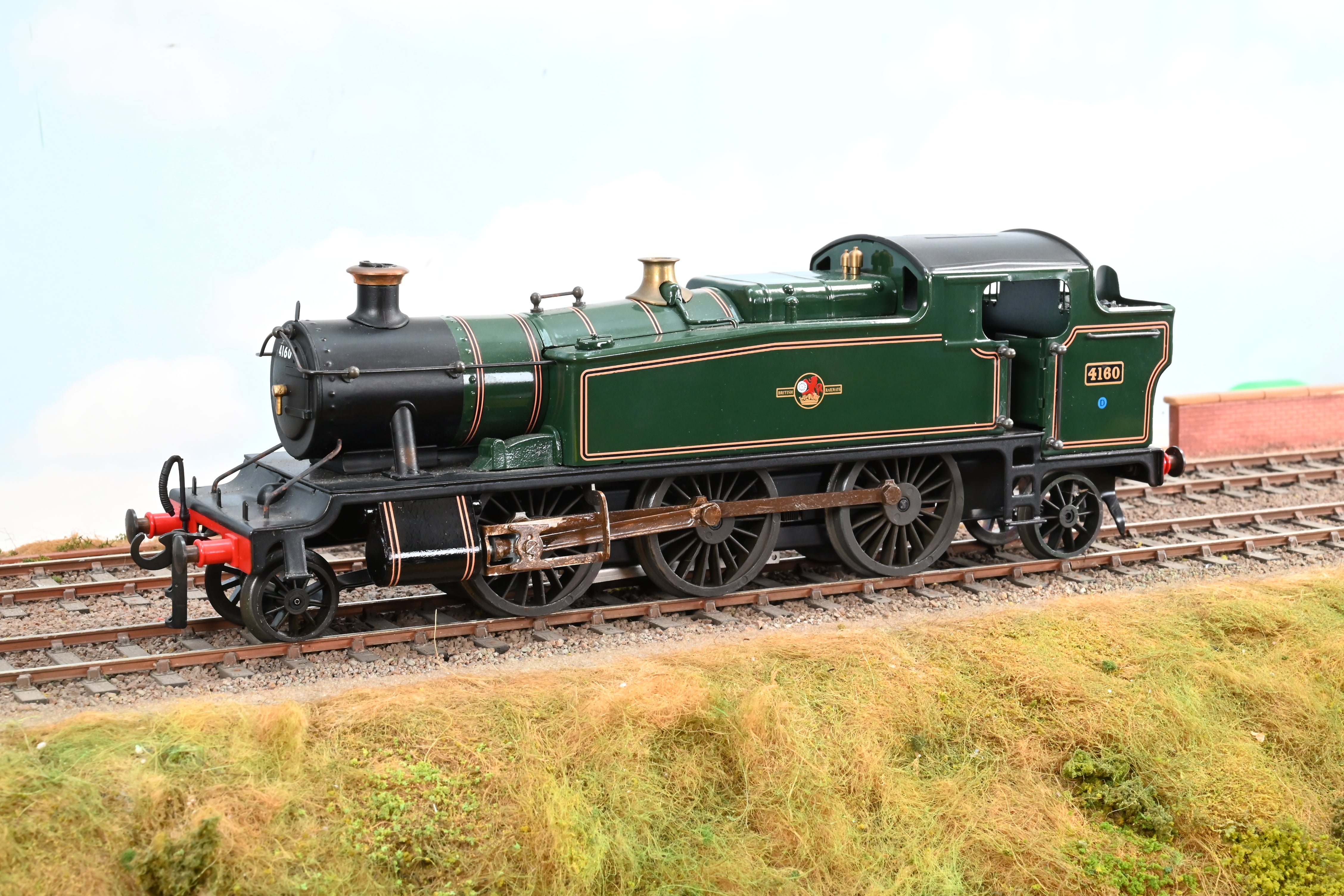 Ace Trains 7mm O Gauge BR Green Late Crest 2-6-2T ex-GWR Large Prarie