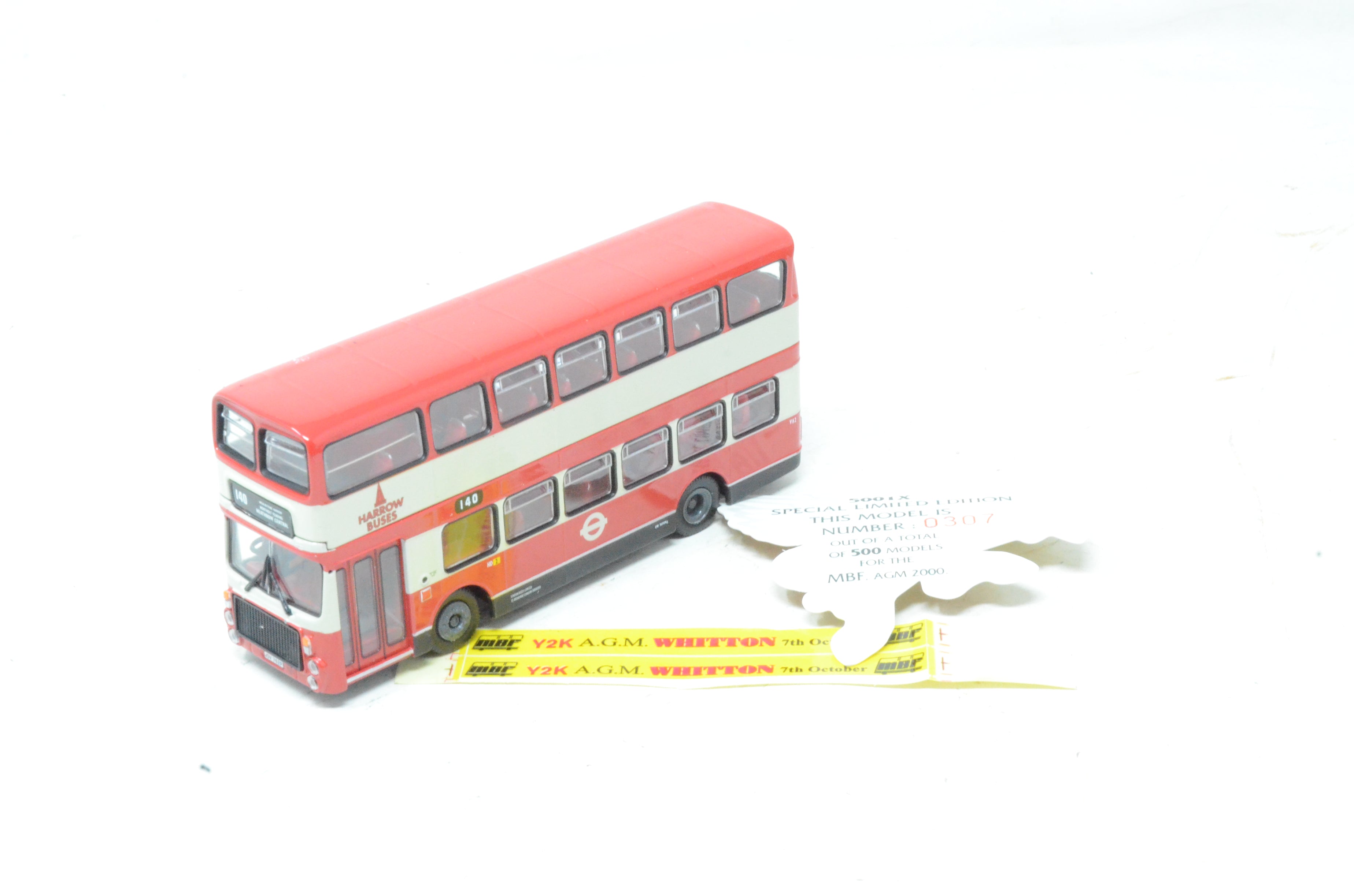 ABC Models 1:76 Scale Y2K London Transport Alexandra Dennis