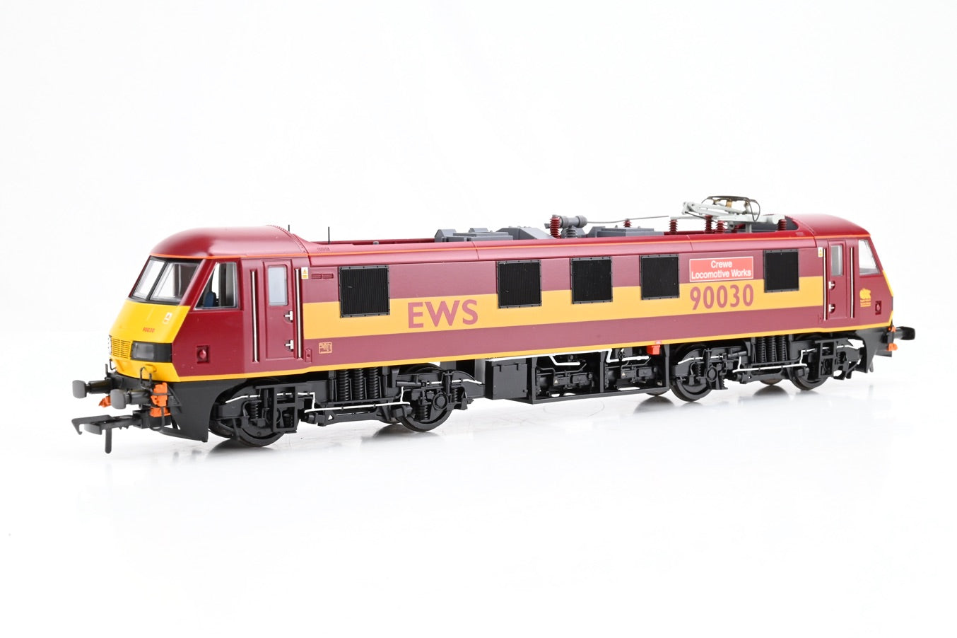 Bachmann OO Gauge 32-619 EWS Class 90, 90030 "Crewe Locomotive Works"