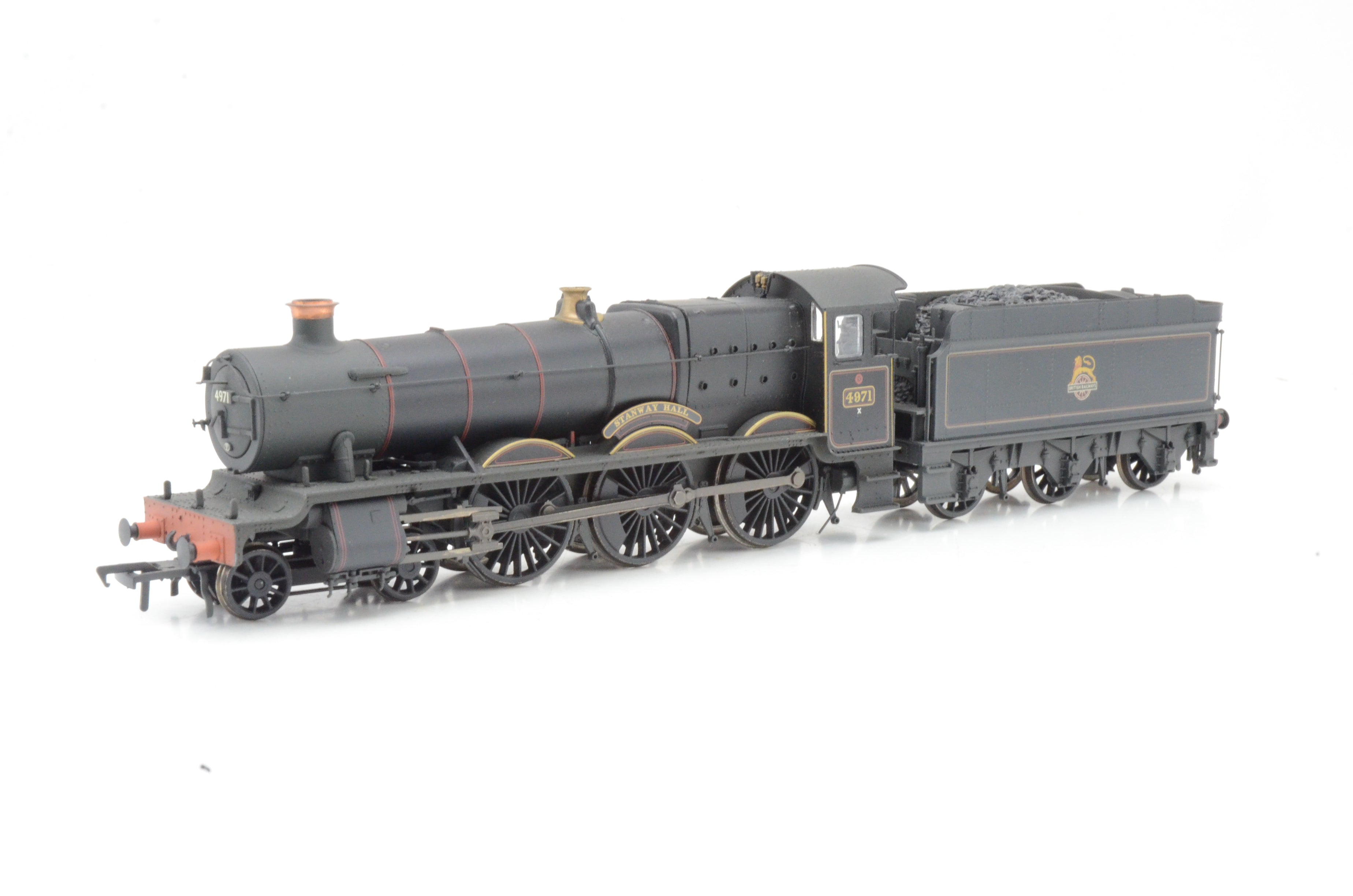 Bachmann OO Gauge 32-002A Hall Class 4971 'Stanway Hall' BR Lined Blac