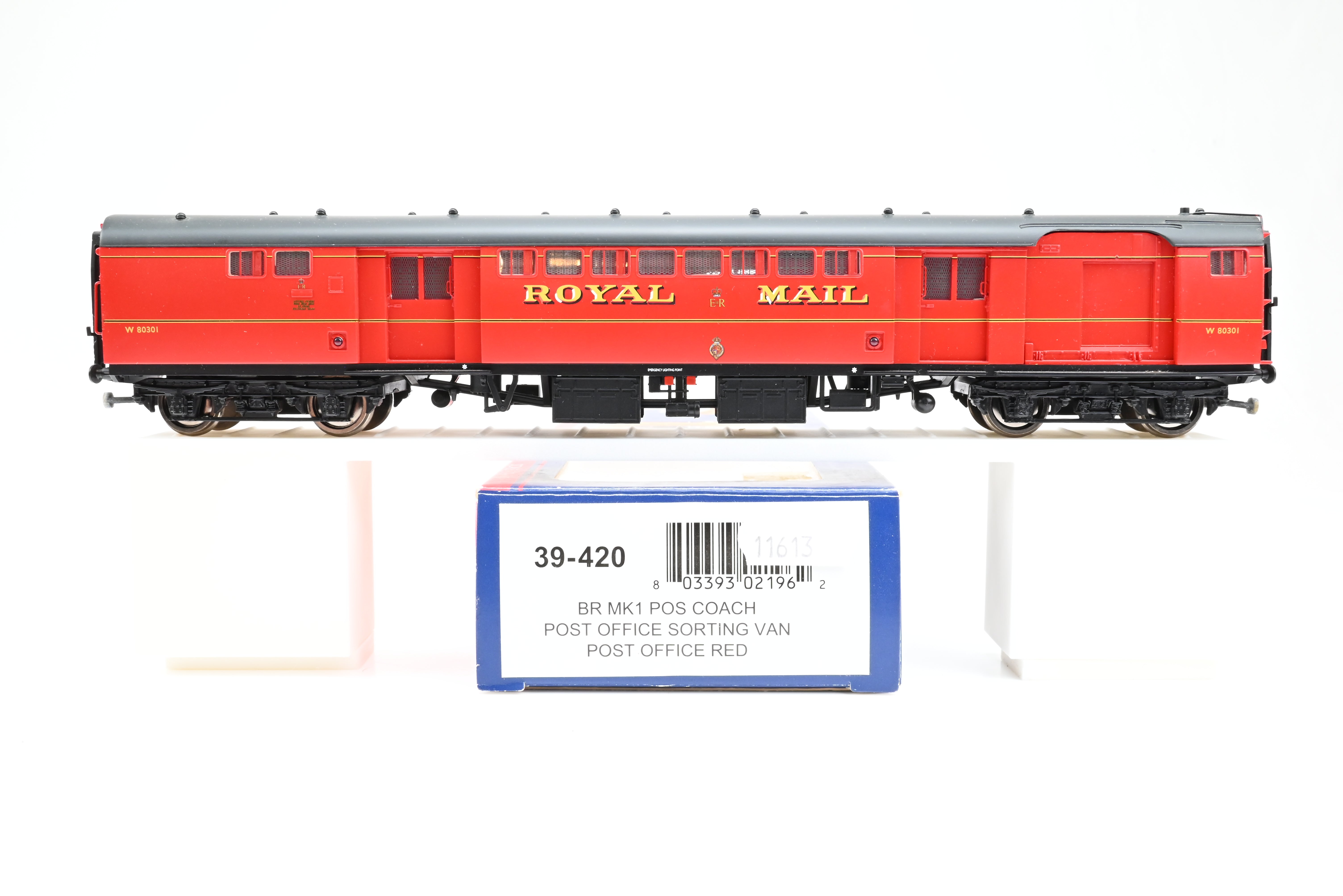Bachmann OO Gauge 39-420 BR MK1 Royal Mail POS Coach