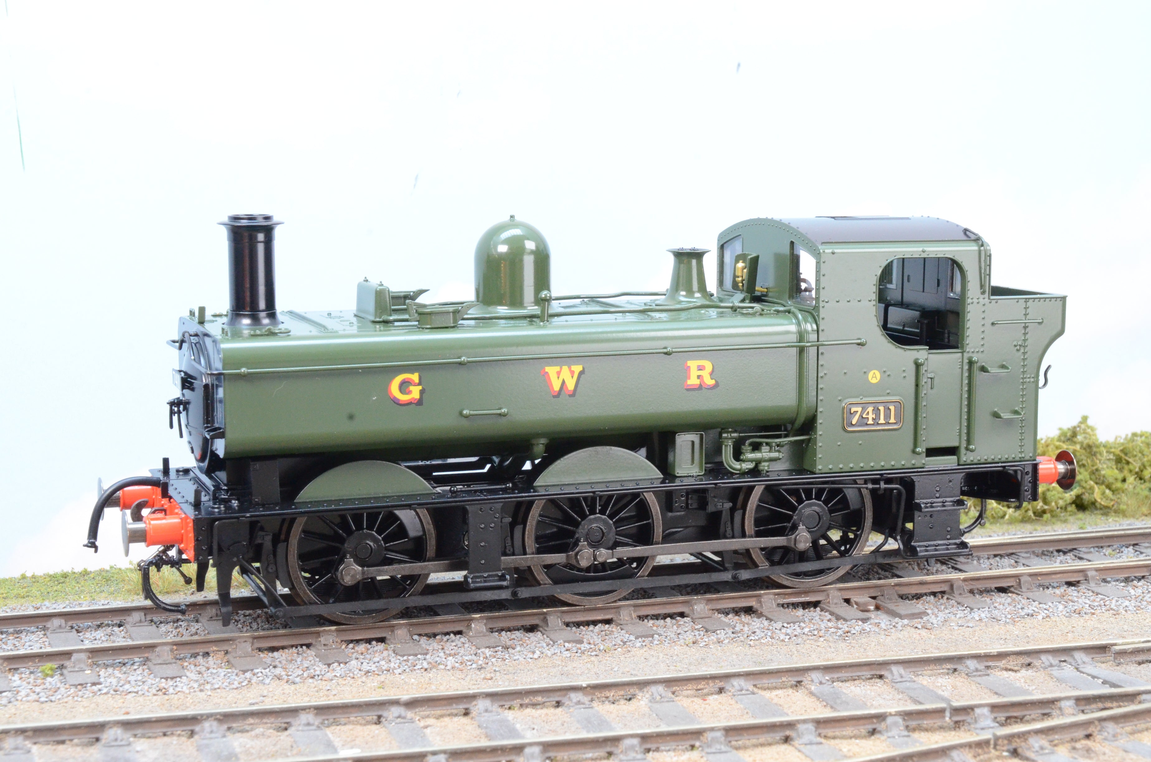 Dapol 7mm O Gauge 7S-025-001 GWR 74xx Pannier Tank No.7411 - Boxed