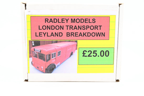 Radley Models 1:76 London Transport Leyland Breakdown - Resin Kit
