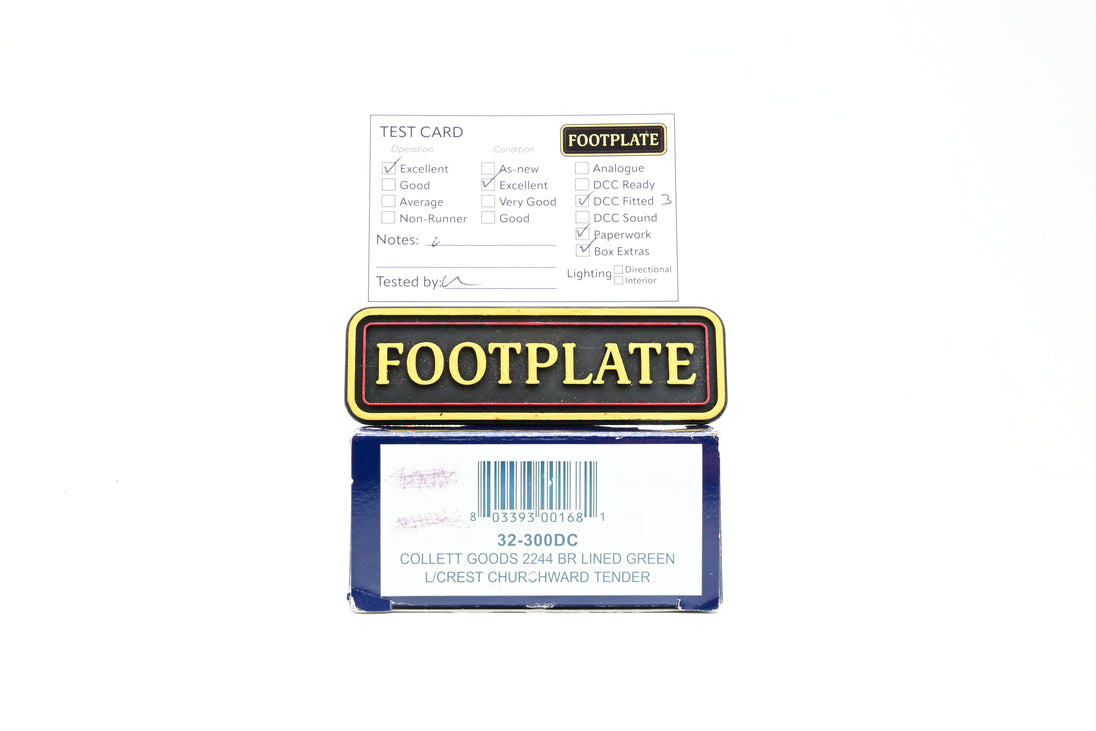 Bachmann OO Gauge 32-300DC BR Green Late Crest Collett Goods Class 225