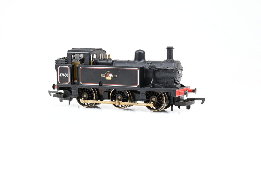 Hornby OO Gauge R302 BR Black Late Crest Class 3F Jinty No.47480 - Box