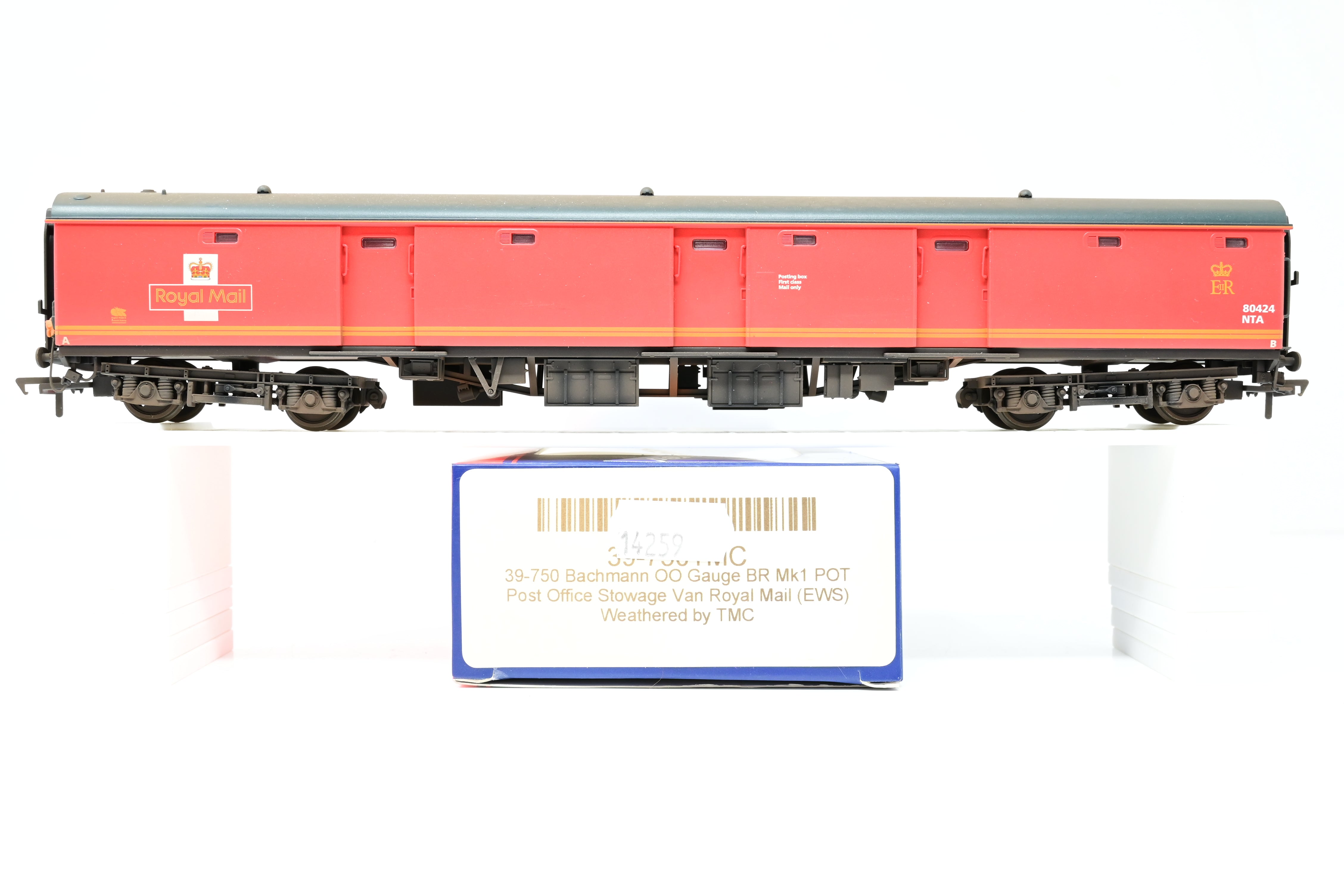 Bachmann OO Gauge 39-750 BR MK1 Post Office Stowage Van Royal Mail No.