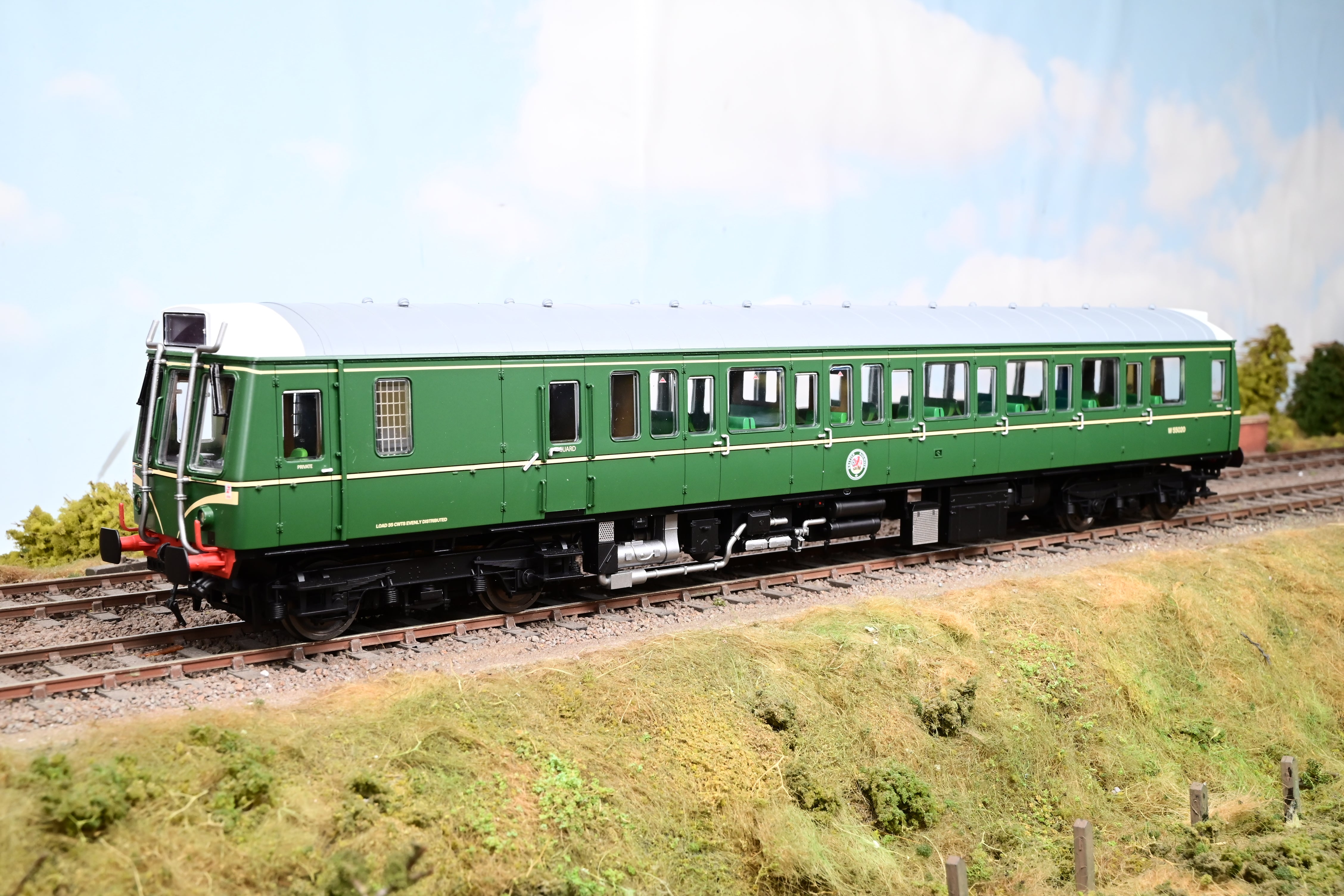 Dapol 7mm O Gauge 7D-009-001 BR Green Late Crest w/ Speed Whiskers Cla