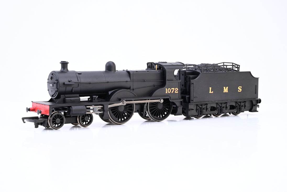 Hornby OO Gauge R3276 LMS Black Compound w/ Fowler Tender No.1072 - Ra