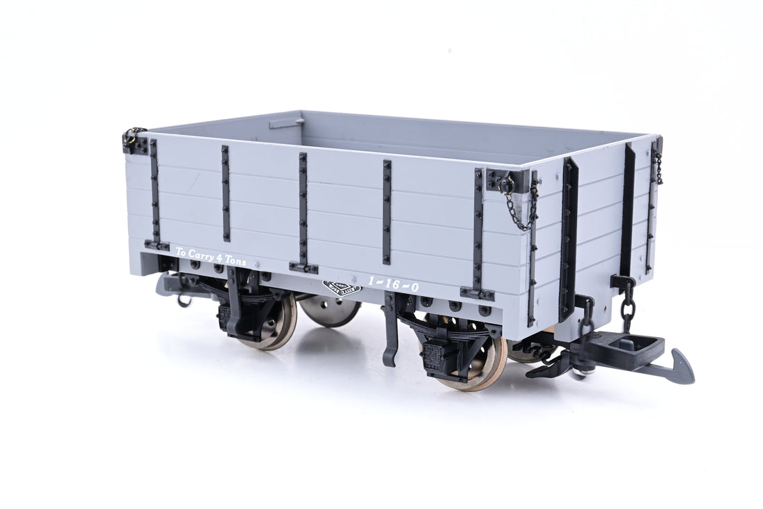 Accucraft 16mm Scale (45mm Gauge) W&L Data Only Plain Grey Open Wagon