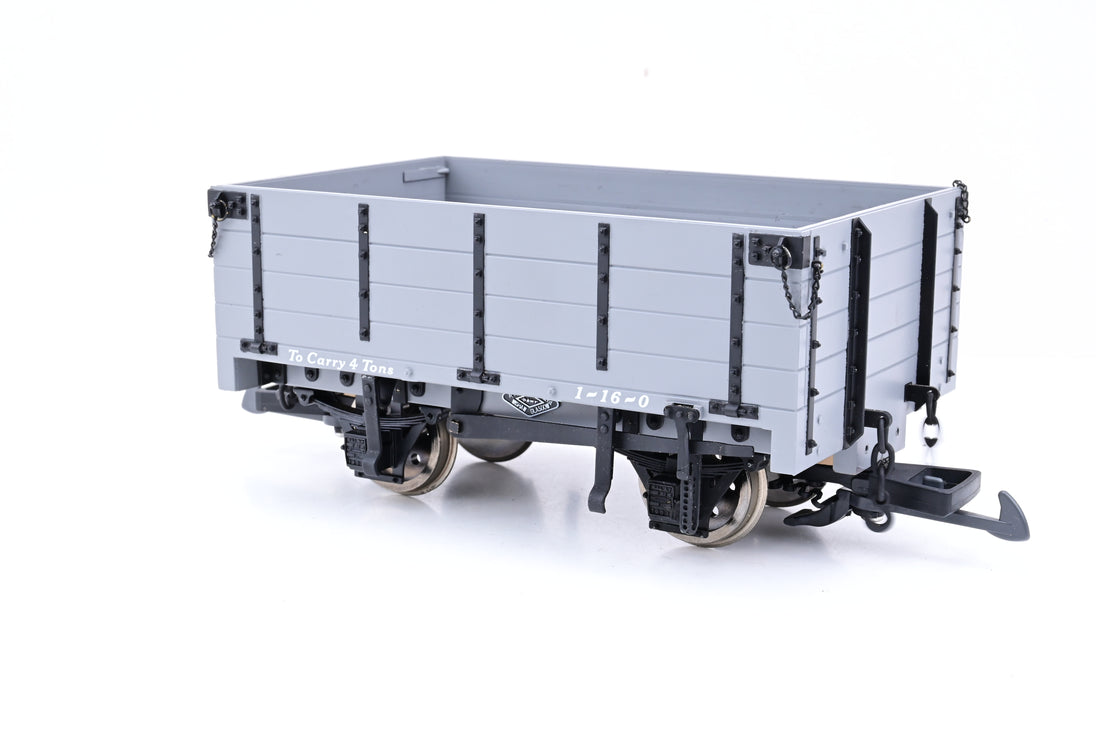 Accucraft 16mm Scale (45mm Gauge) W&L Data Only Plain Grey Open Wagon