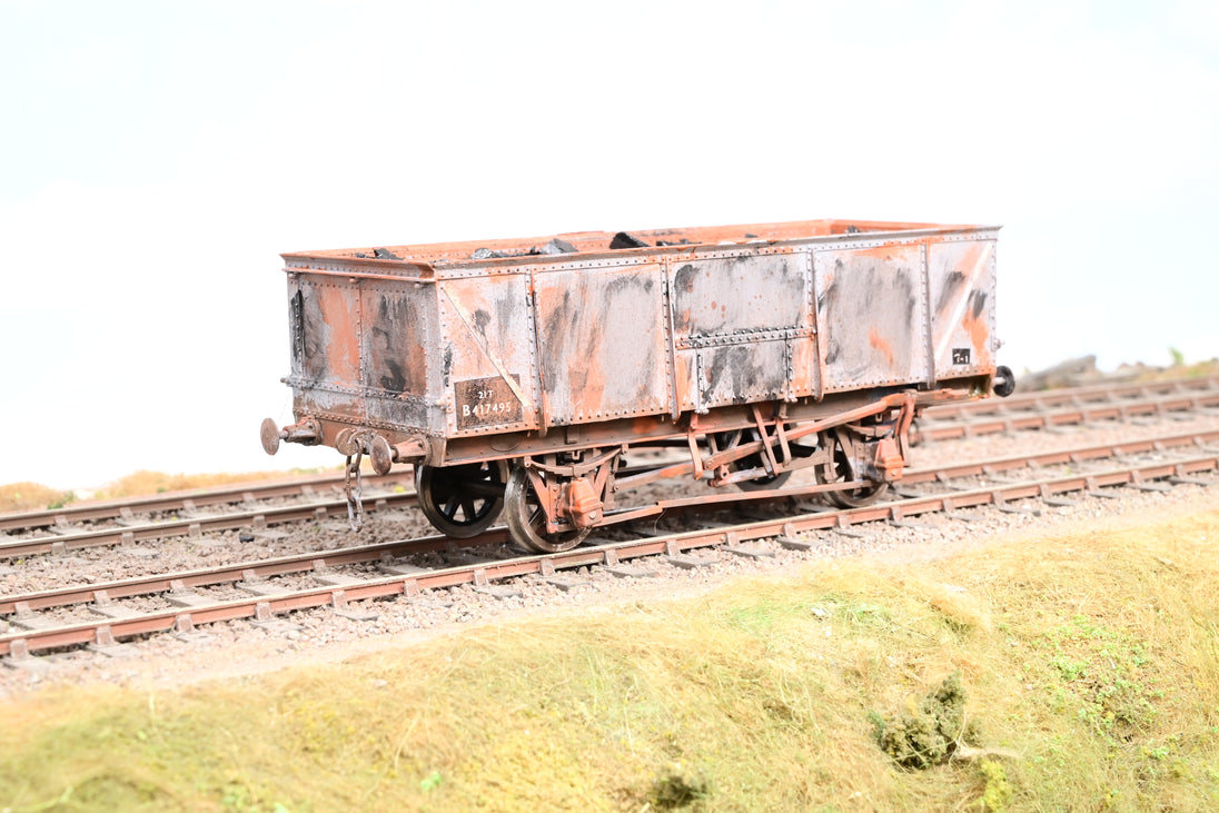 Kit Built 7mm O Gauge BR 20 Ton Coal Wagon No. B417495