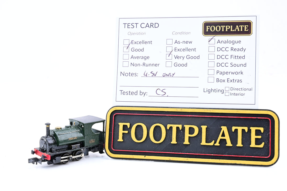 Kit Built N Gauge GWR 0-4-0 Avonside No.1340 'Trojan'