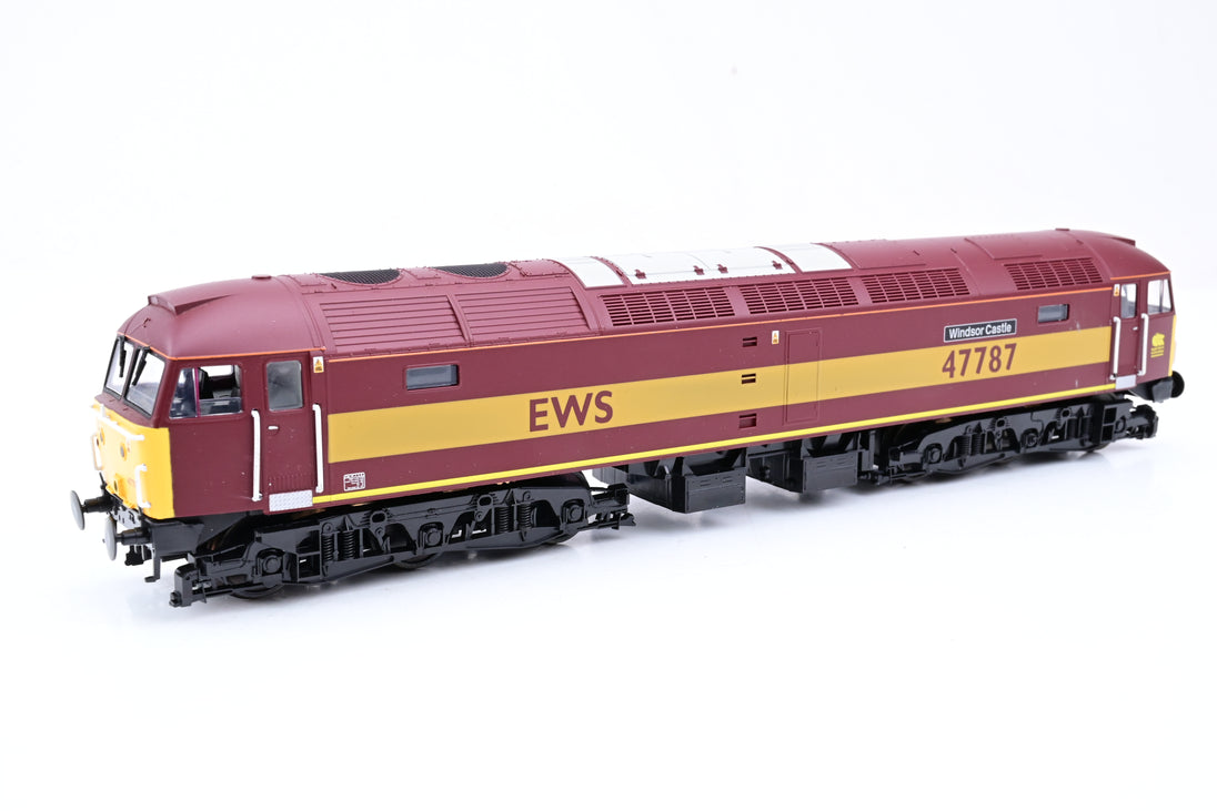 Heljan OO Gauge 4698 Class 47/7 Windsor Castle in EWS livery No.47787