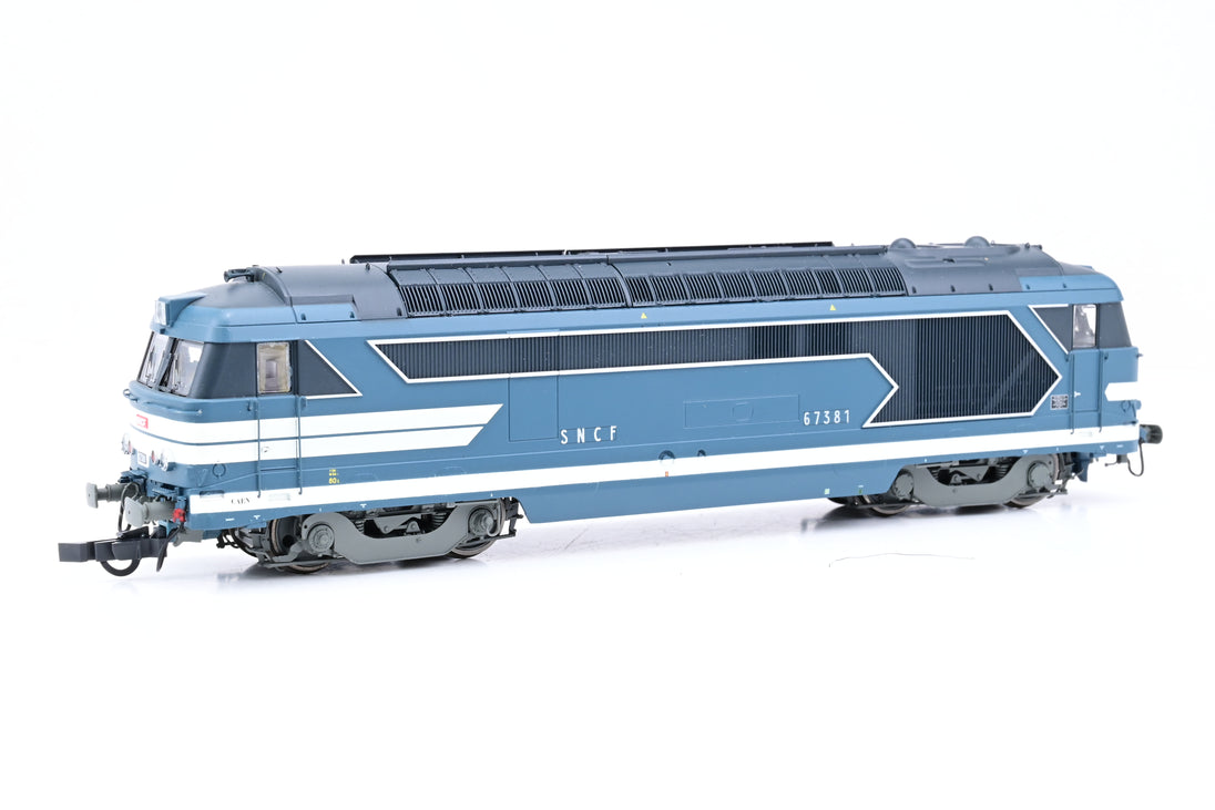 REE Models HO Gauge MN-151S SNCF Blue BB Diesel Locomotive No.67381