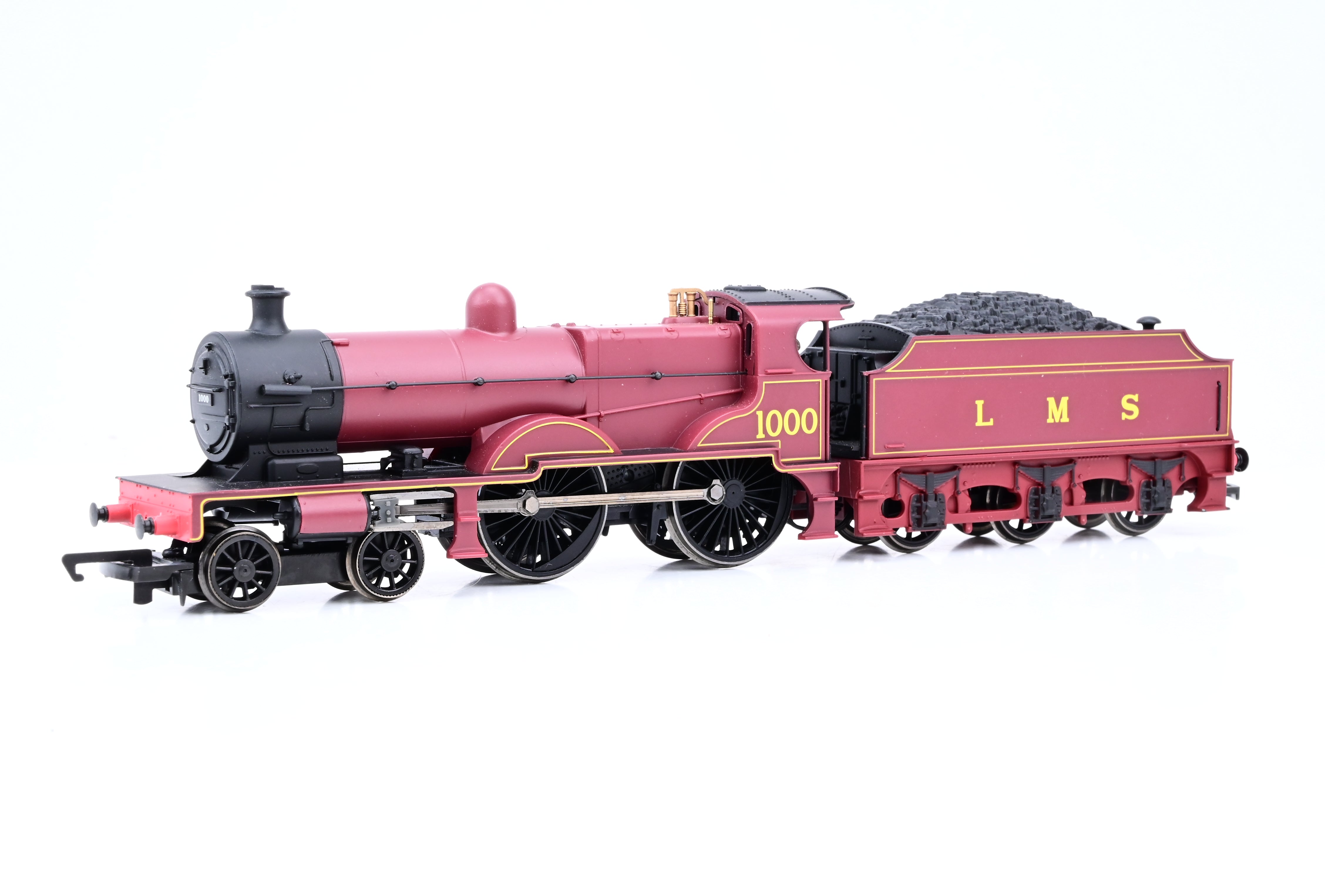 Hornby OO Gauge R3063 LMS Maroon 4-4-0 Compound No.1000 - DCC Fitted,