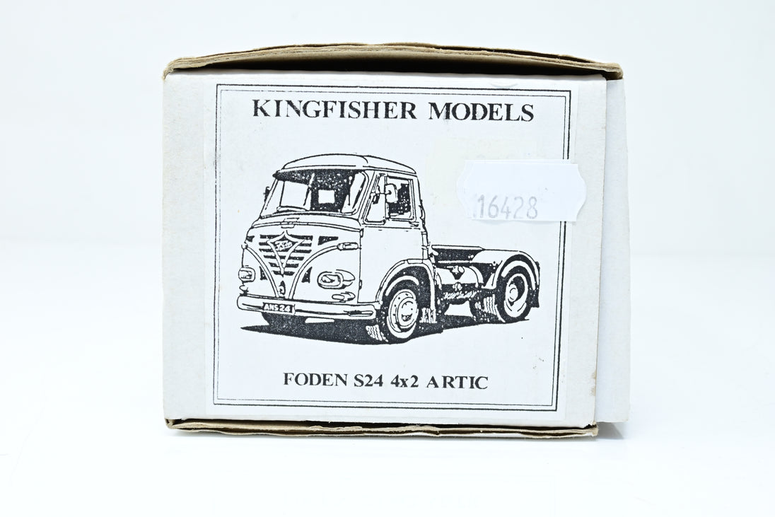 Kingfisher Models 1:48 Scale White Metal Kit Foden S24 4x2 Artic