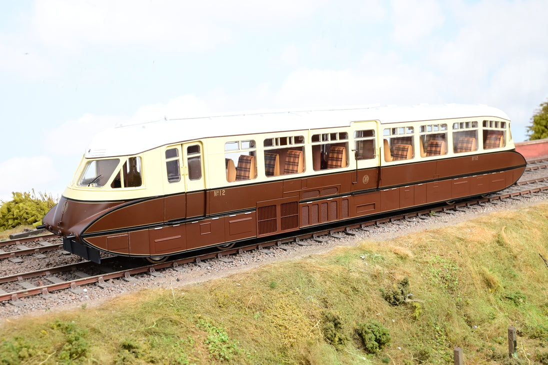 Dapol 7mm O Gauge 7D-011-001D GWR Streamlined Railcar No.12 - DCC Fitt