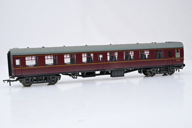 Bachmann OO Gauge 39-051H BR Mk1 SO Coach Second Open Maroon (Weathere