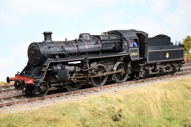 Kit Built 7mm O Gauge BR Standard Class 3MT 2-6-0 Lined Black Early Em