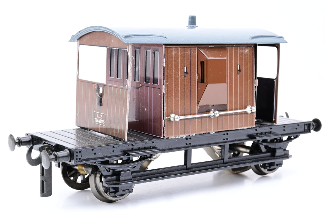 Ace Trains Coarse Scale O Gauge BR Bauxite 20 Ton Brake Van - Boxed