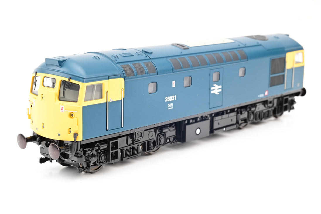 Heljan OO Gauge 26111 BR Blue Class 26 No.26031