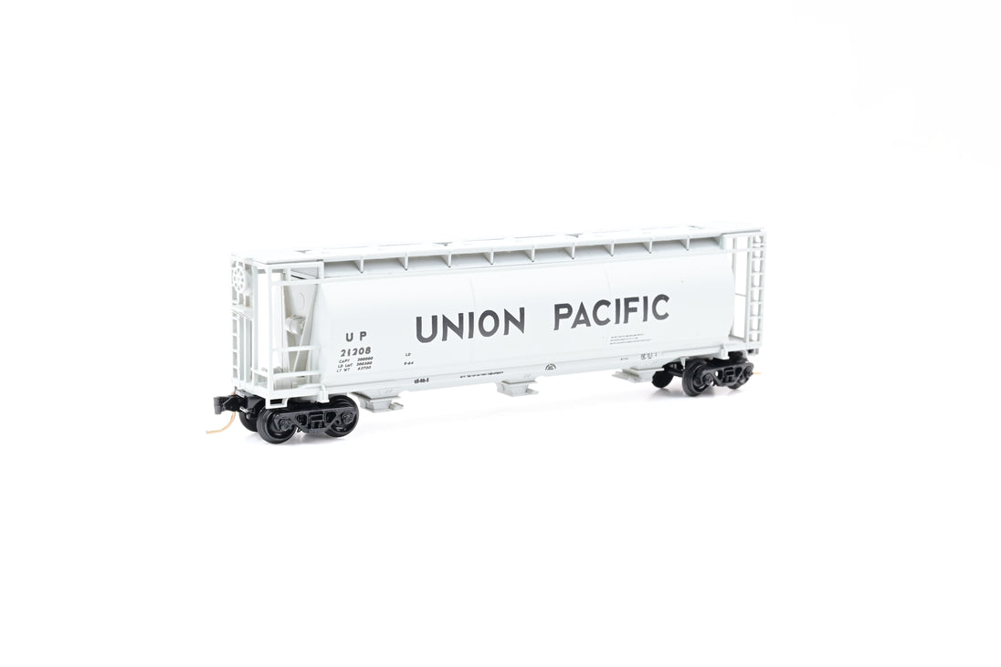 Delaware Valley ACF 3 Bay Cylindrical Hopper Union Pacific No.21208