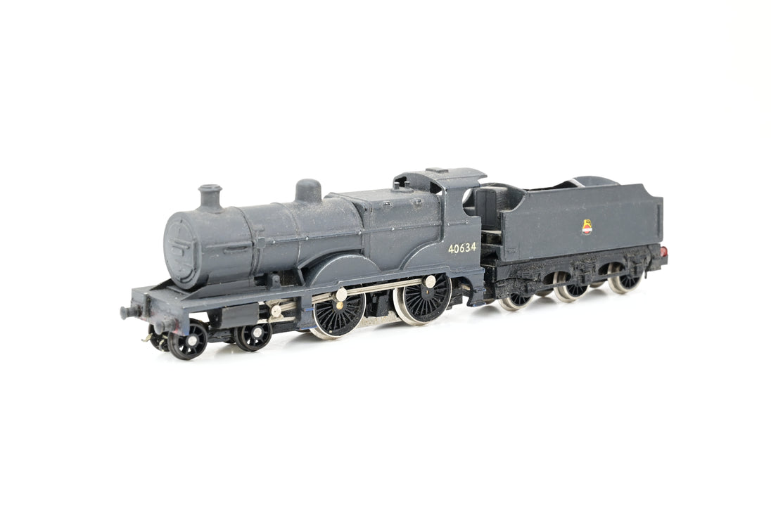 Kit Built N Gauge Class 2P 4-4-0 Locomotive BR Black Early Emblem No.4