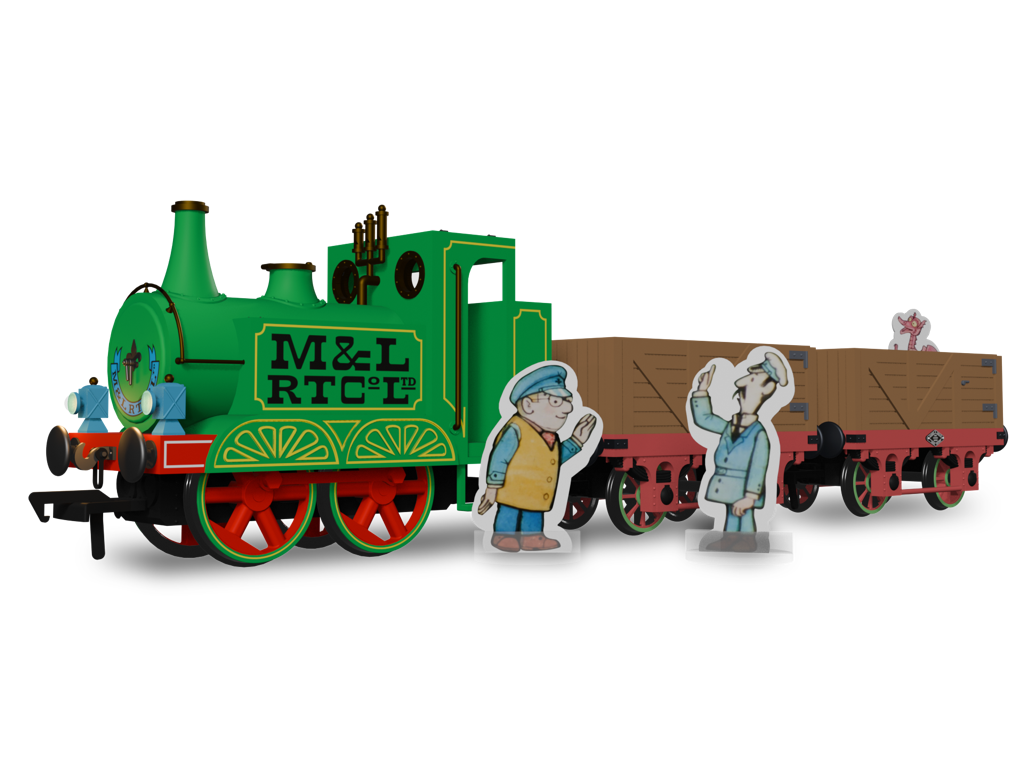 Rapido Trains OO Gauge 980001 Ivor the Engine Train Pack