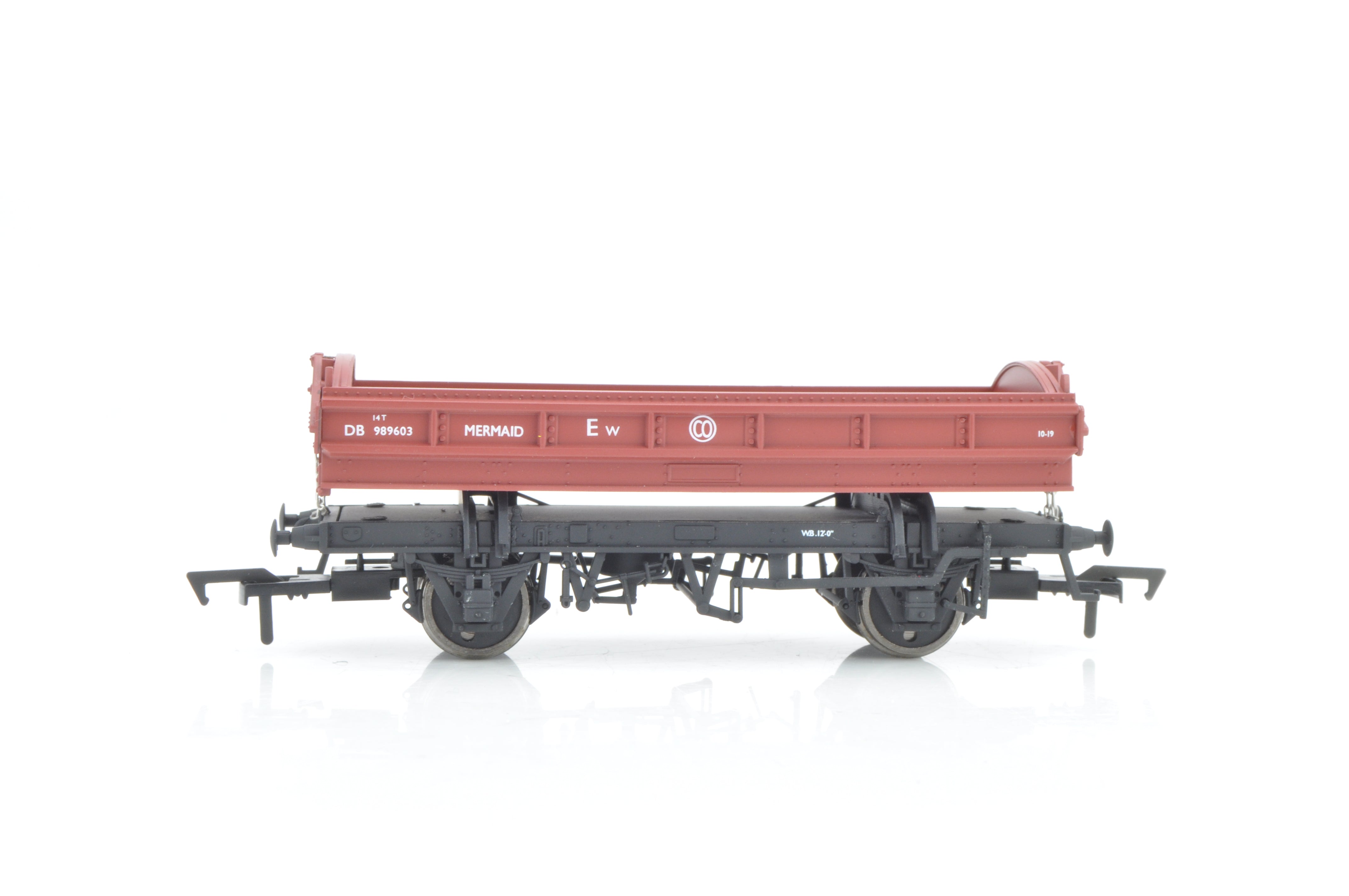 Flangeway OO Gauge ME13 BR Gulf Red Mermaid Wagon DB989603