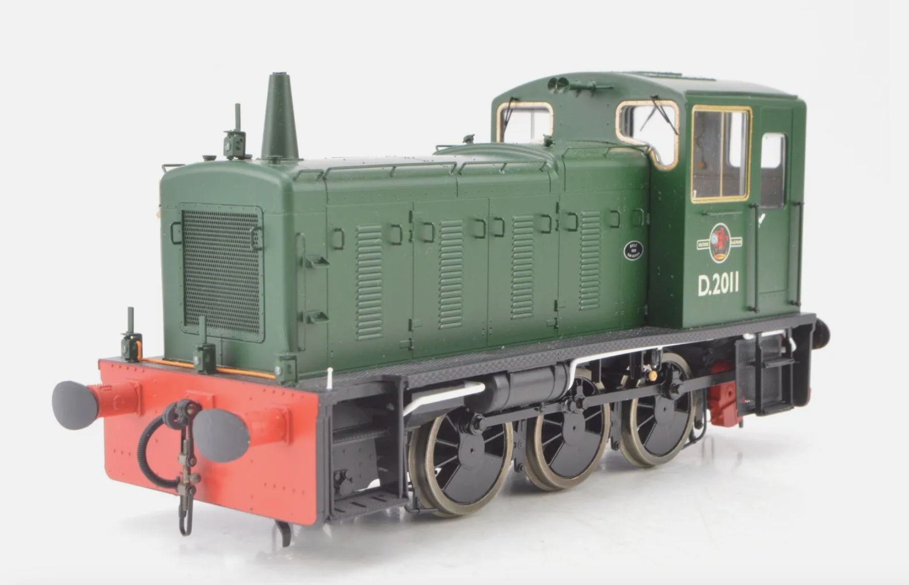 Heljan 7mm O Gauge - 2051 Class 03 BR Green D2011 Conical Exhaust - Bo