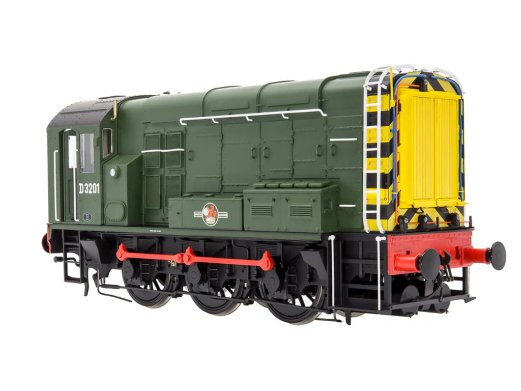 Dapol O Gauge 7D-008-019S DCC Sound Class 08 D3201 BR Green L/C Wasp S