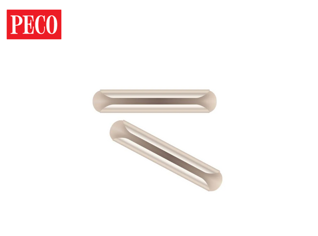 Peco SL-10 Rail Joiners, nickel silver, for Code 100 Rail (Suit OO Gau