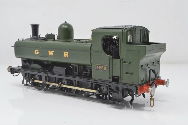 Kit Built 7mm O Gauge - GWR Green Class 46xx No.4658 Pannier Tank