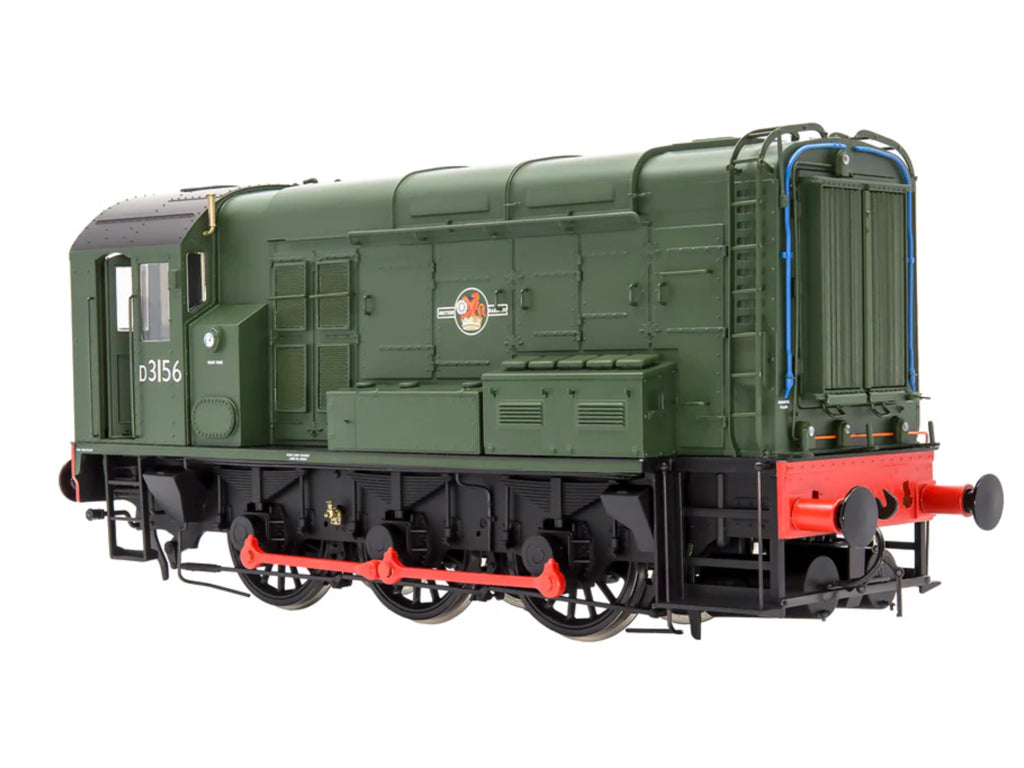 Dapol O Gauge 7D-008-018S DCC Sound Class 08 D3156 BR Green Late Crest