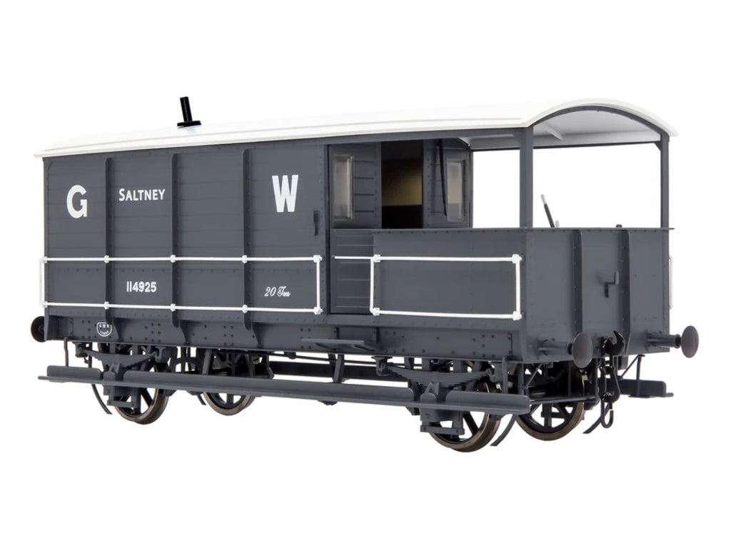 Dapol O Gauge 7F-300-005 GWR Toad Brake Van GWR Grey 114925