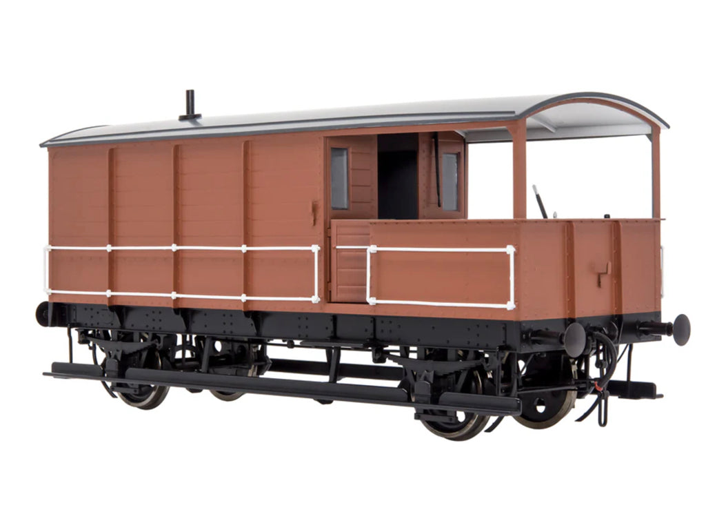 Dapol O Gauge 7F-300-010 GWR Toad Brake Van Bauxite Unnumbered