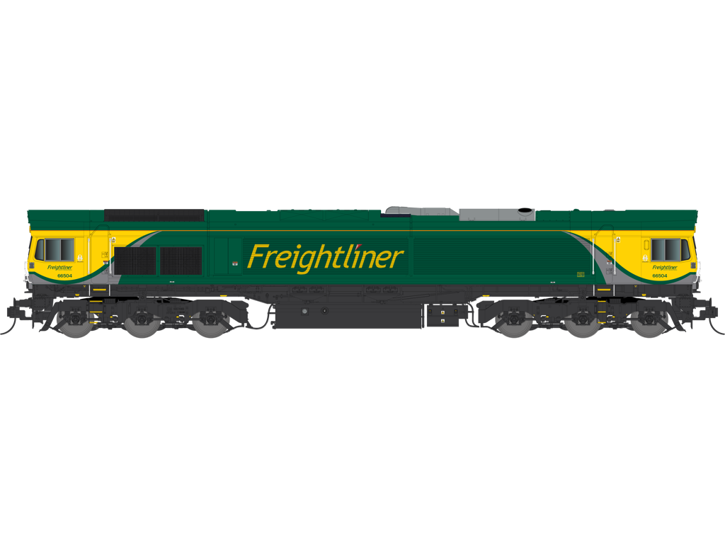 Dapol 7mm O Gauge 7D-066-002 Class 66 66504 Freightliner Powerhaul - D