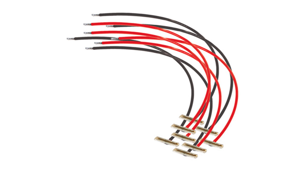 Peco PL-80 Power Feed Joiners For C100, C124 Rail (4 pairs)